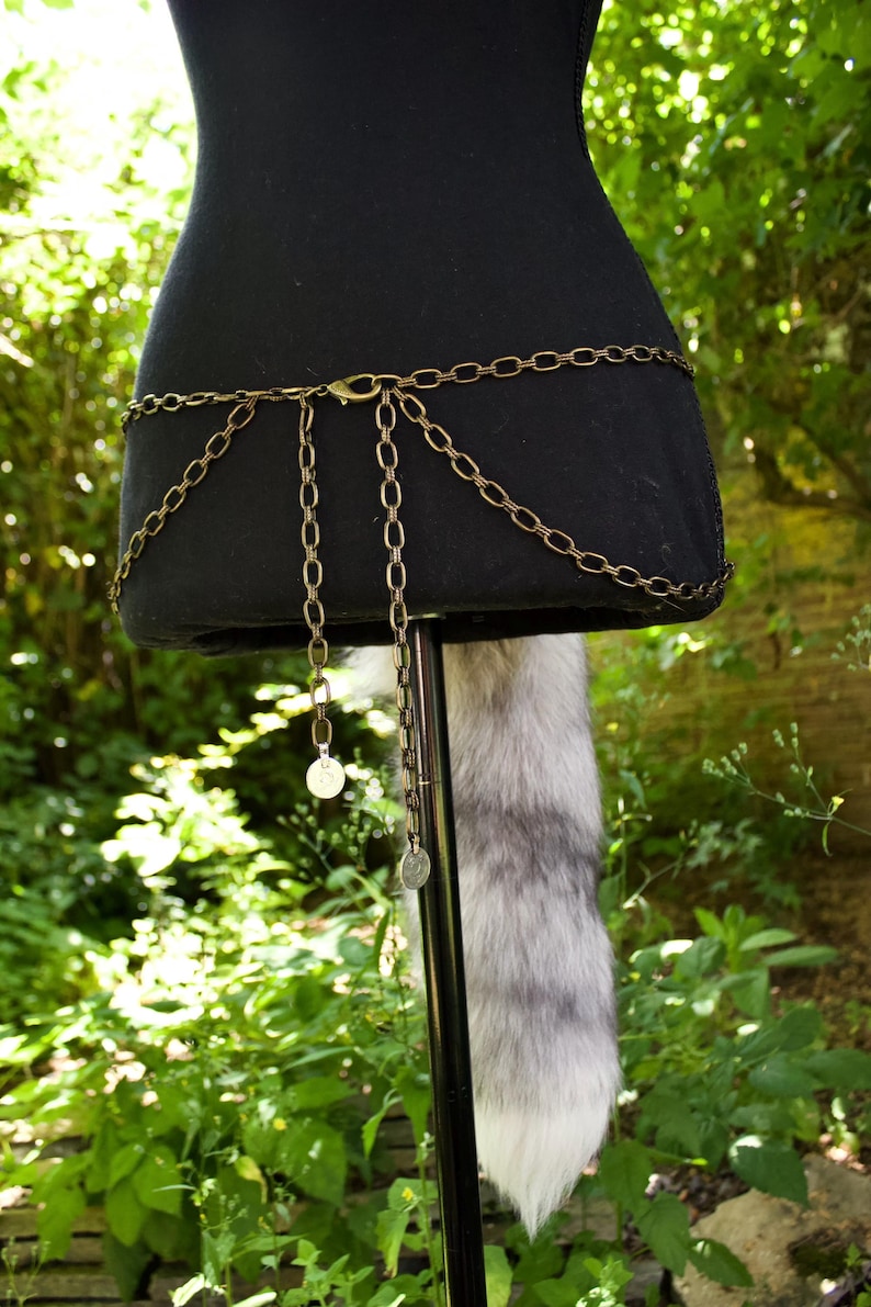 Animalia Chained Fox Tails - Etsy