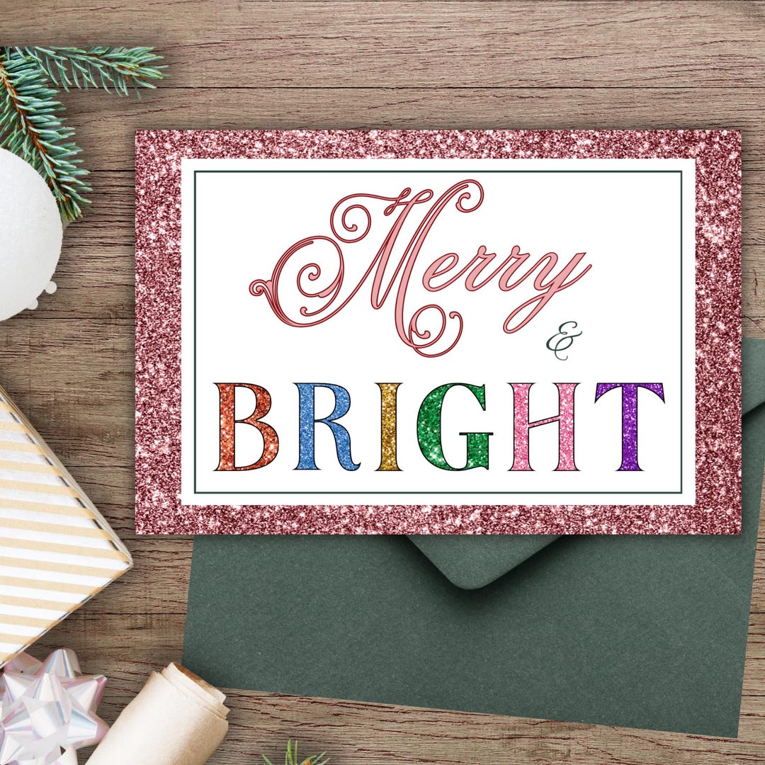 Editable Christmas Cards – Instant Digital Download (canva Template ...
