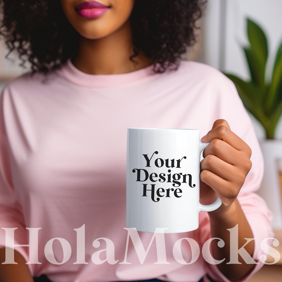 White Mug Mockup Minimalist Aesthetic Lifestyle Mocks Mugs Realistic ...