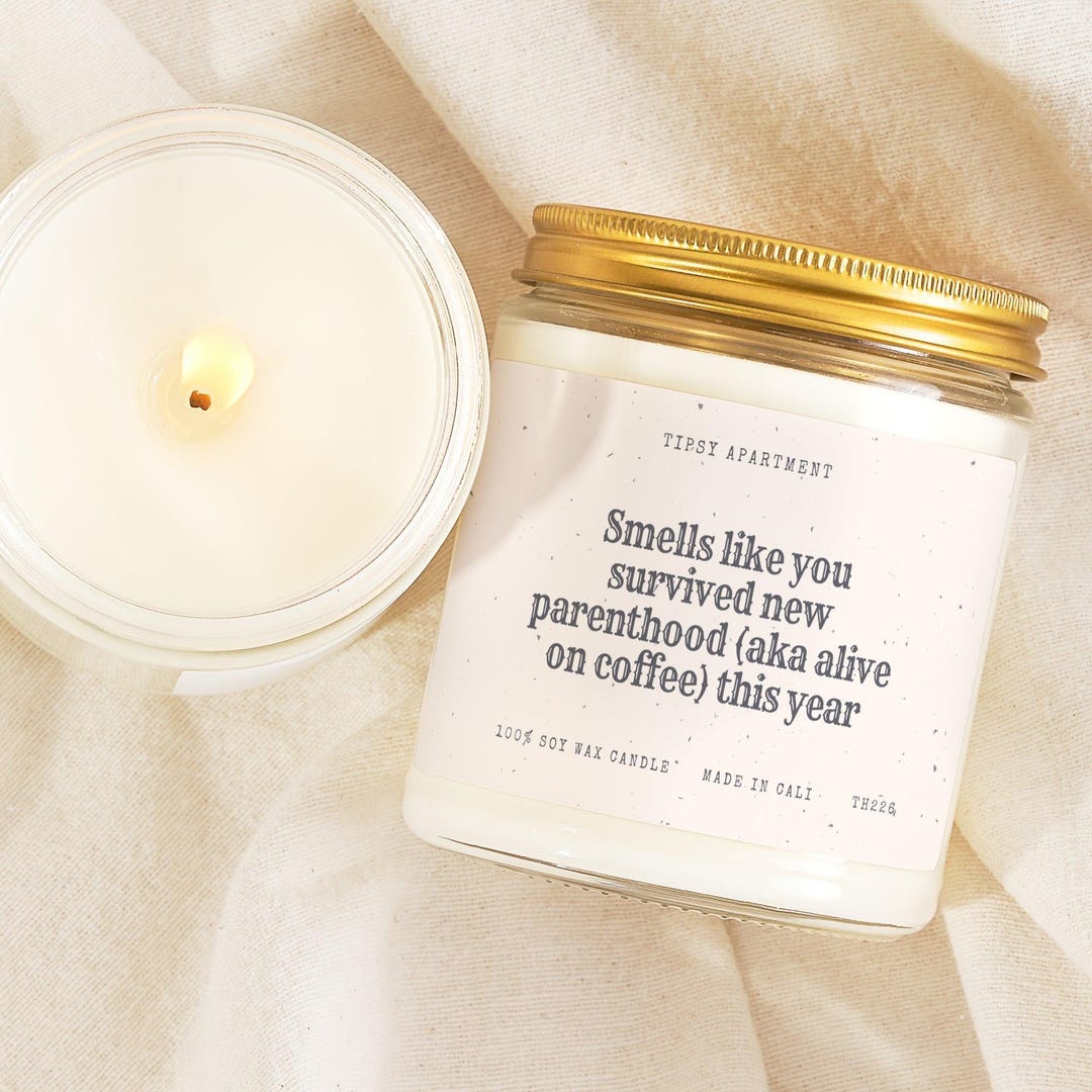 New Parent Survival Candle Zombie Mode Activated First Baby Achievement ...