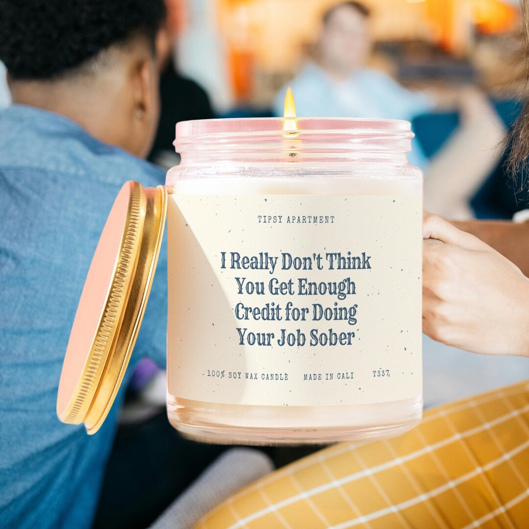 Boss Appreciation Gift Funny Candle Humor Candle for Office Boss’s Day ...