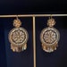 Small. Aretes De Filigrana Mexicanos. Aretes De Chapa De Oro. Mexican ...