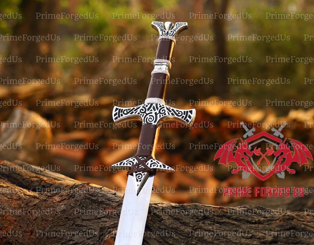 Hand Forged Skyrim Great Sword Medieval Sword Art Online Handmade ...
