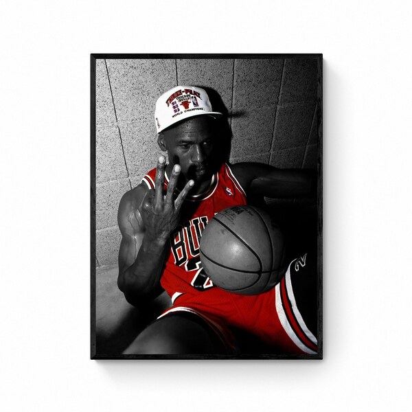 Michael Jordan Poster - Etsy