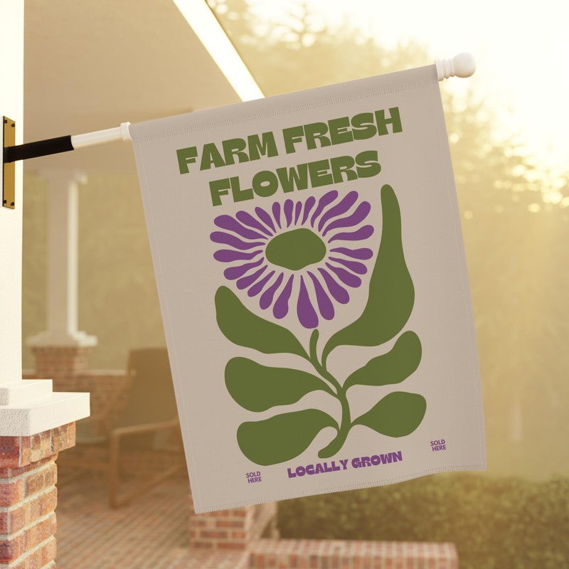Fresh Cut Flowers Sign - Etsy