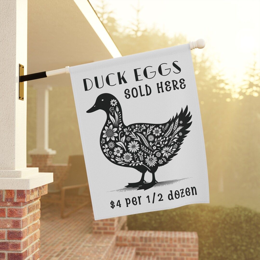 Custom Duck Egg Stand Sign Fresh Local Eggs Sold Here Sign Farm Stand ...