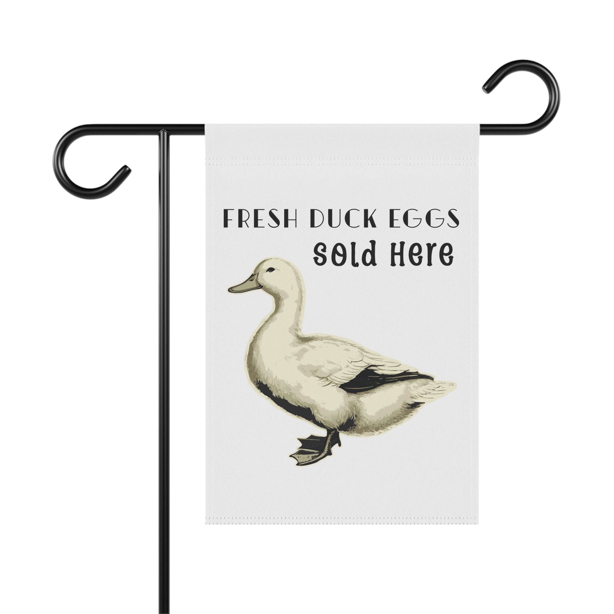 Duck Egg Stand Sign Fresh Local Eggs Sold Here Sign Farm Stand Flag for ...
