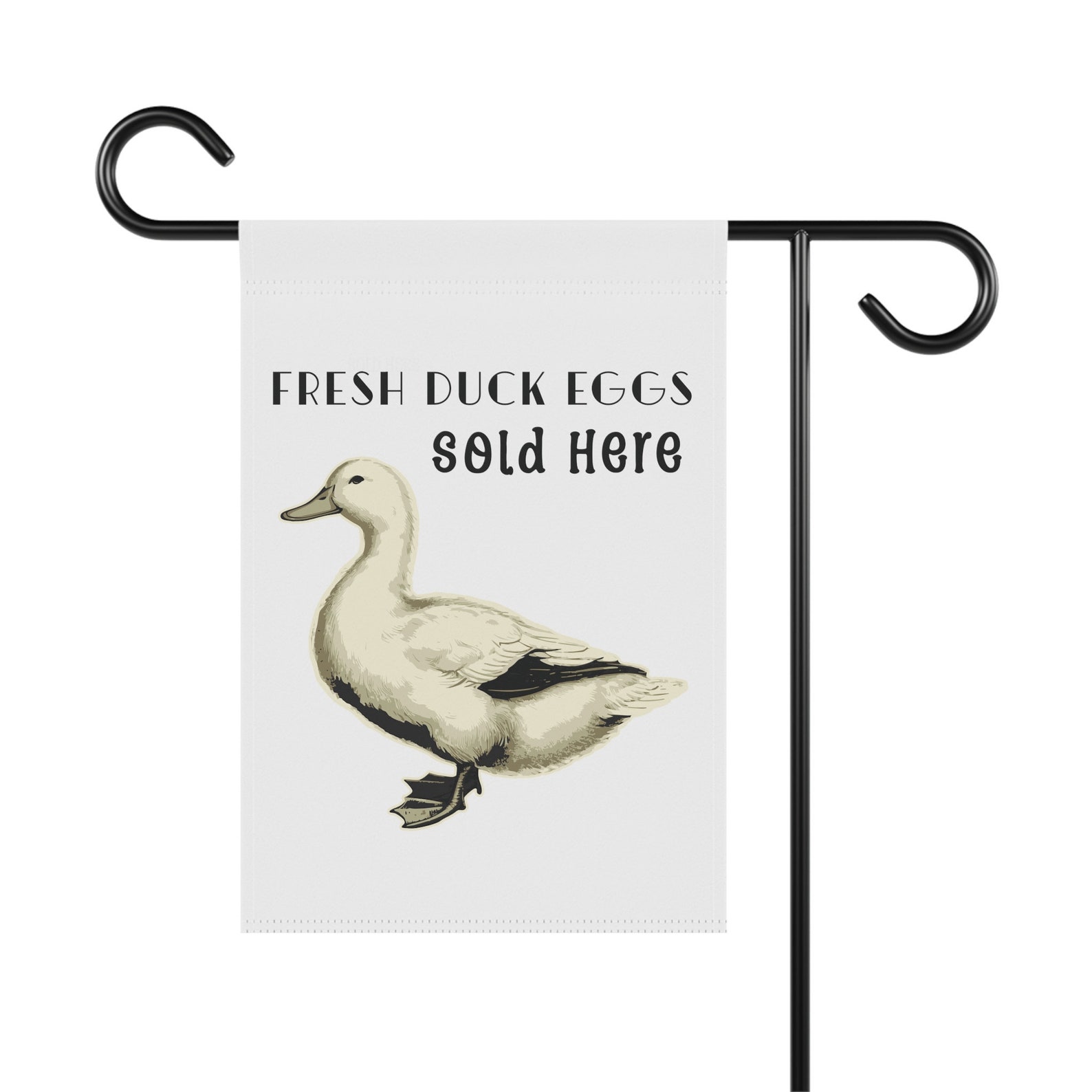 Duck Egg Stand Sign Fresh Local Eggs Sold Here Sign Farm Stand Flag for ...