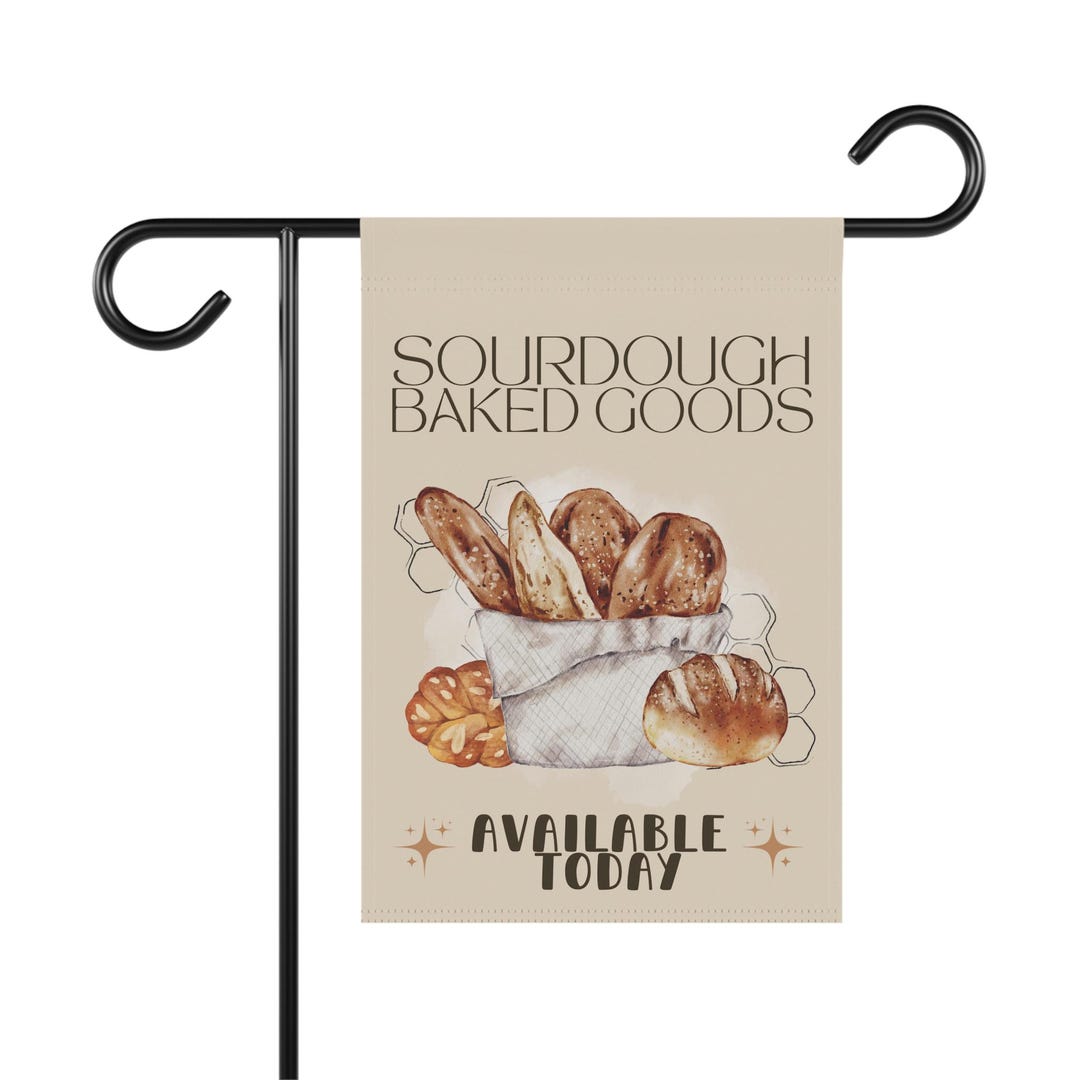 Sourdough Bread Bakery Flag: Farmers Market Sign - Etsy
