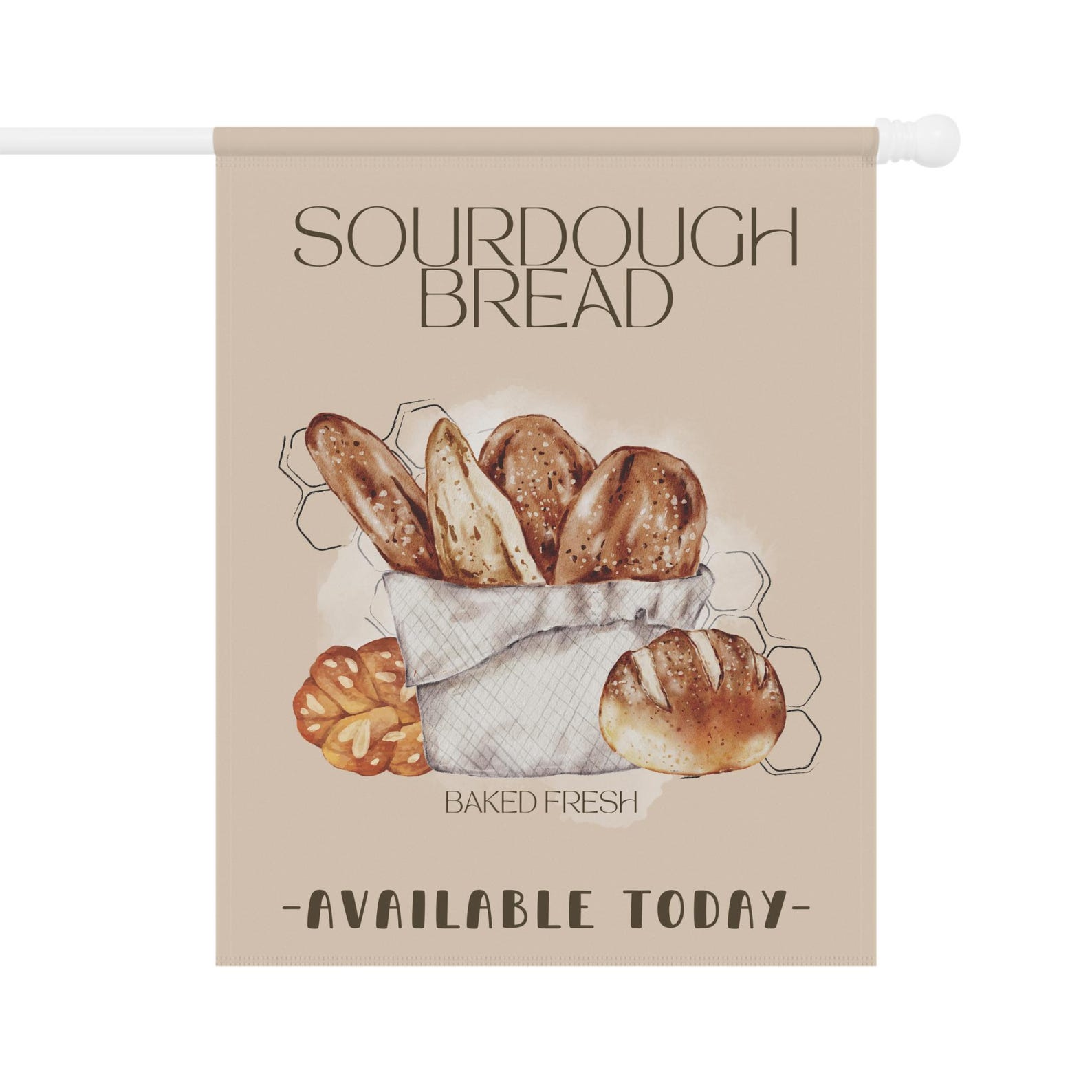 Sourdough Bread Farmers Market Flag: Homestead Decor - Etsy