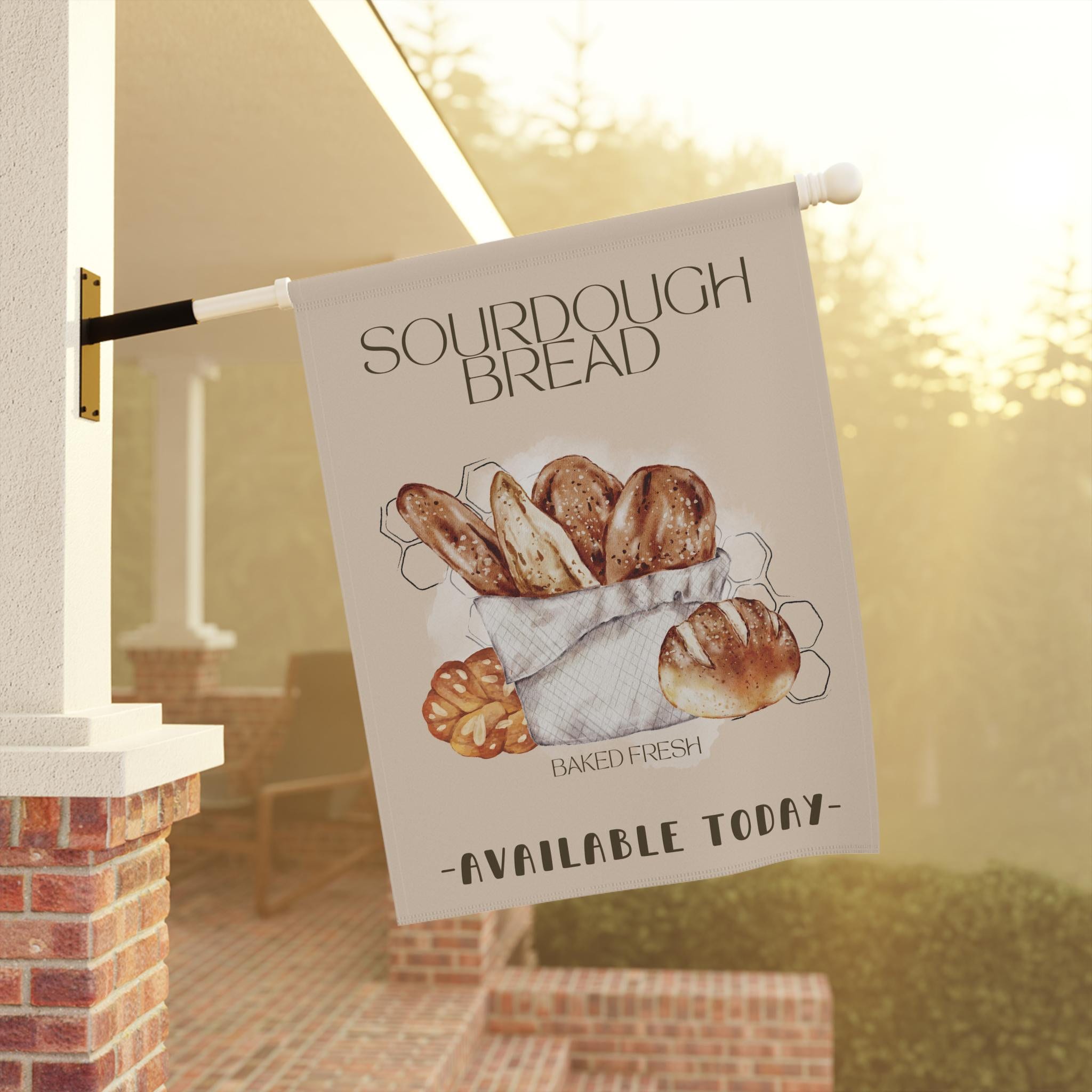 Sourdough Bread Farmers Market Flag: Homestead Decor - Etsy