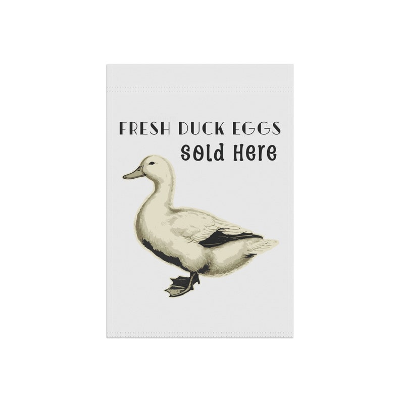 Duck Egg Stand Sign Fresh Local Eggs Sold Here Sign Farm Stand Flag for ...