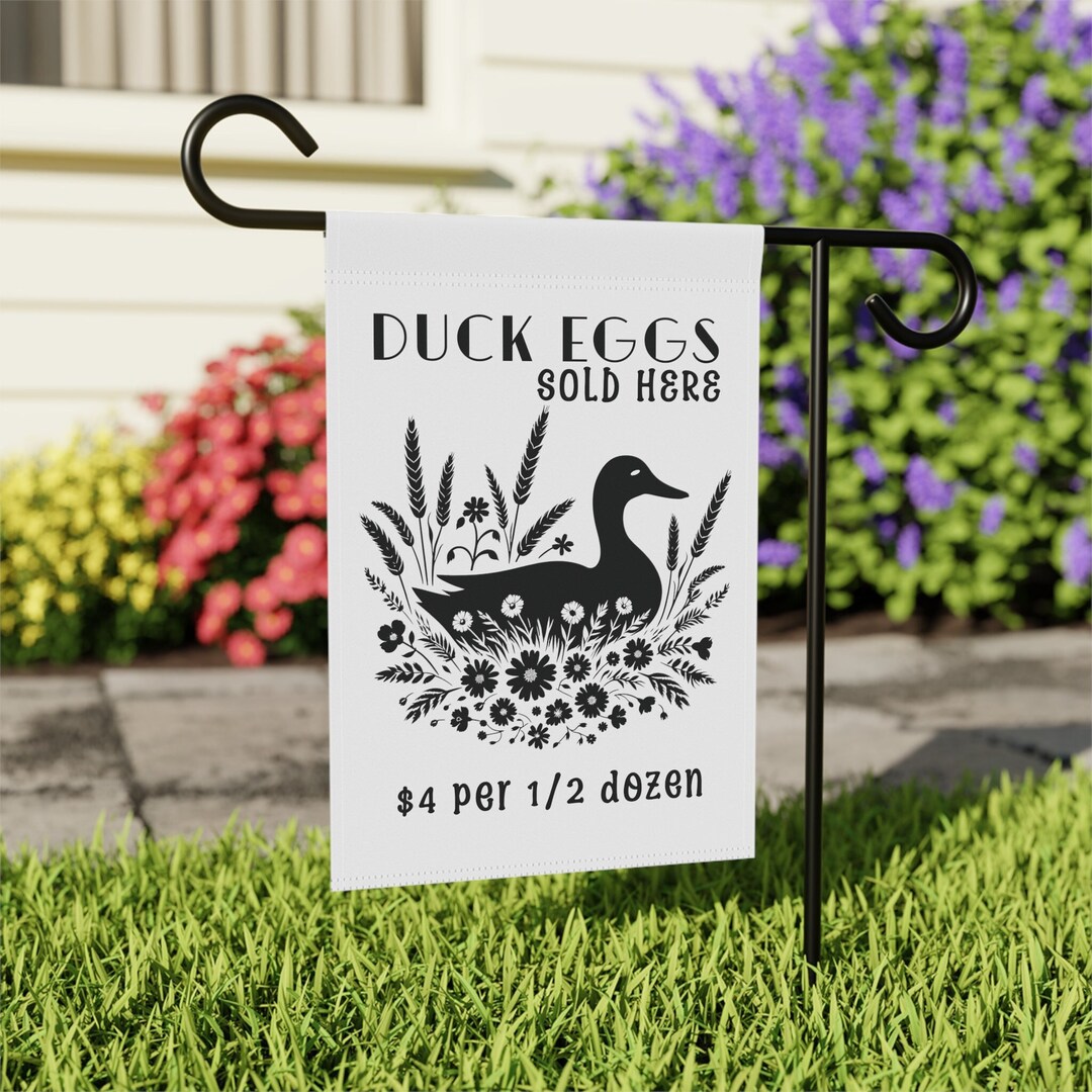 Custom Duck Egg Stand Sign Fresh Local Eggs Sold Here Sign Farm Stand ...