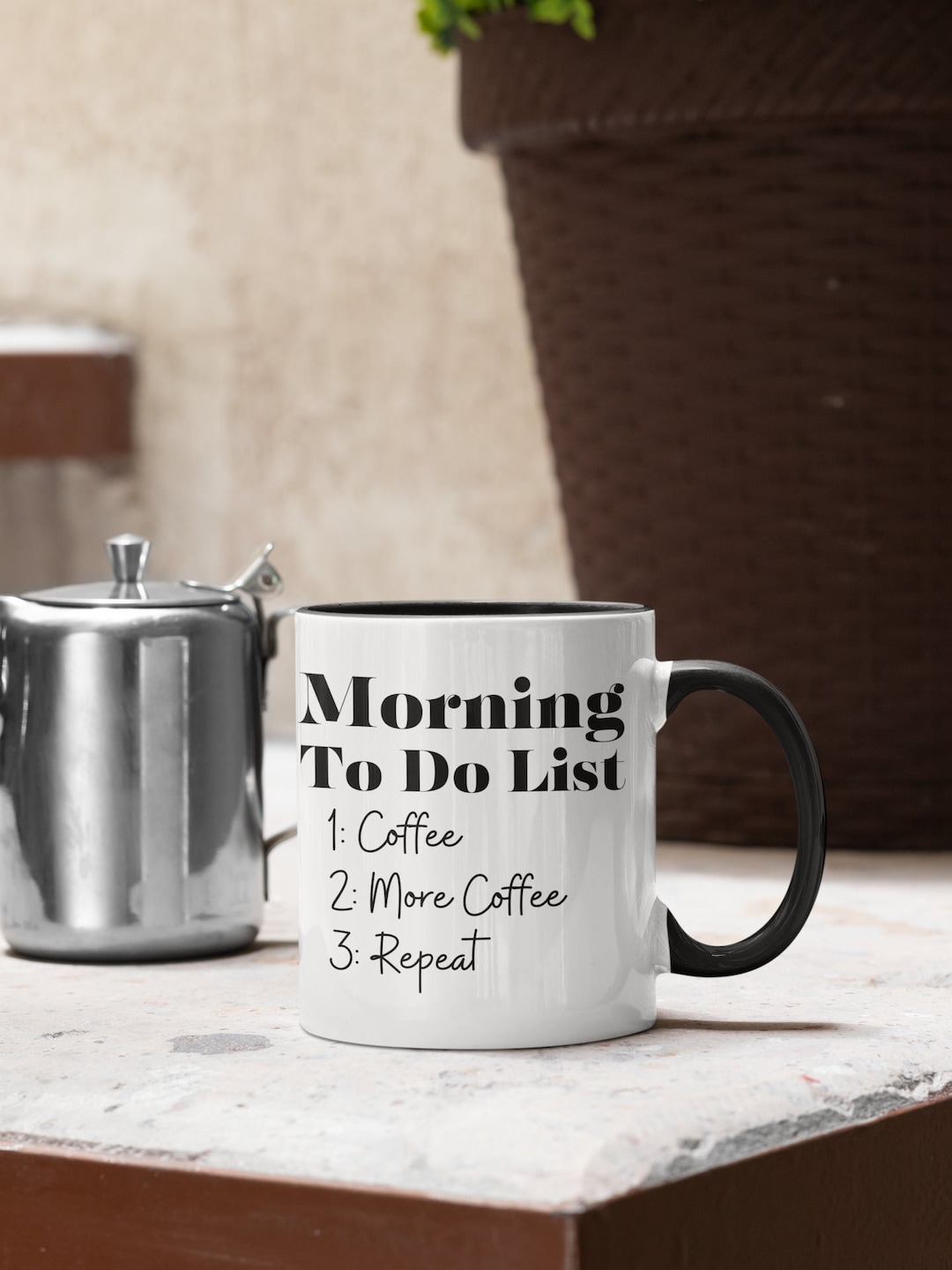 Funny to Do List Mug - Funny Coffee Mug - Morning To-do List Coffee ...