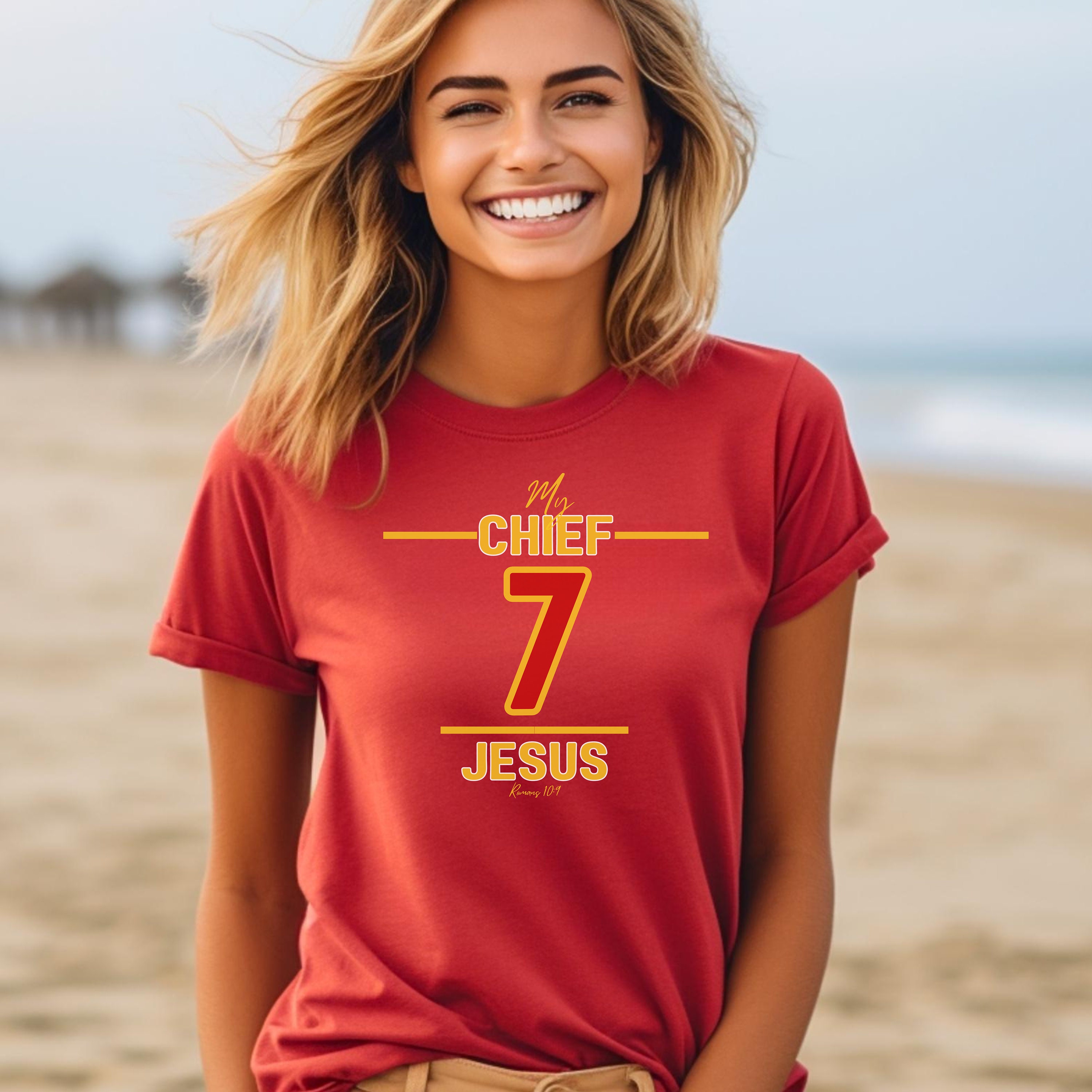 My Chief Jesus T Shirt, Christian T Shirt, Christian Unisex Jersey ...