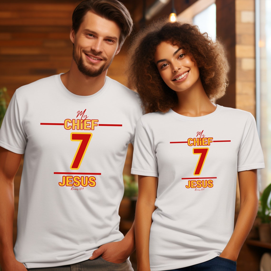 My Chief Jesus T Shirt, Christian T Shirt, Christian Unisex Jersey ...