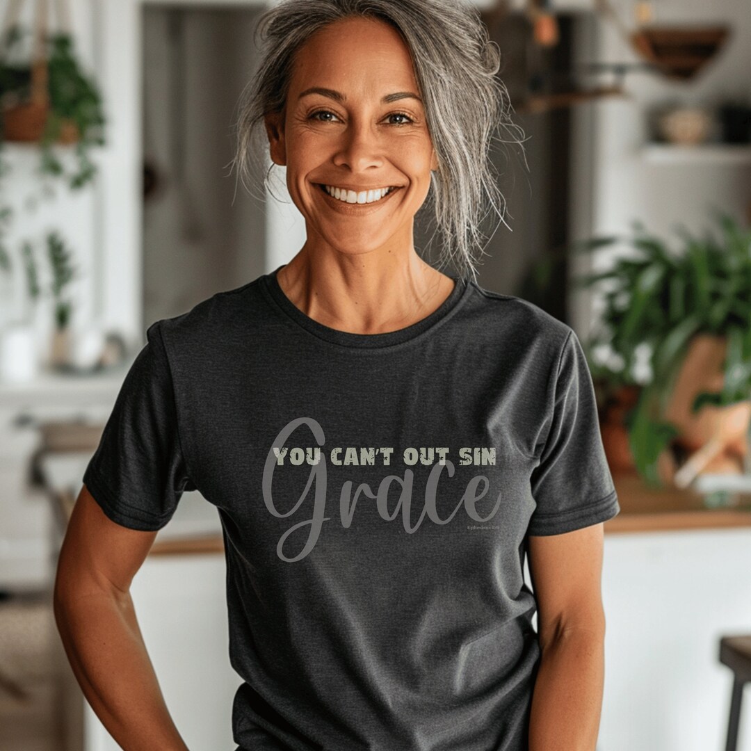 Grace Wins Tshirt. Ephesians Bible Verse Shirt. Jesus Minimalist Tee ...
