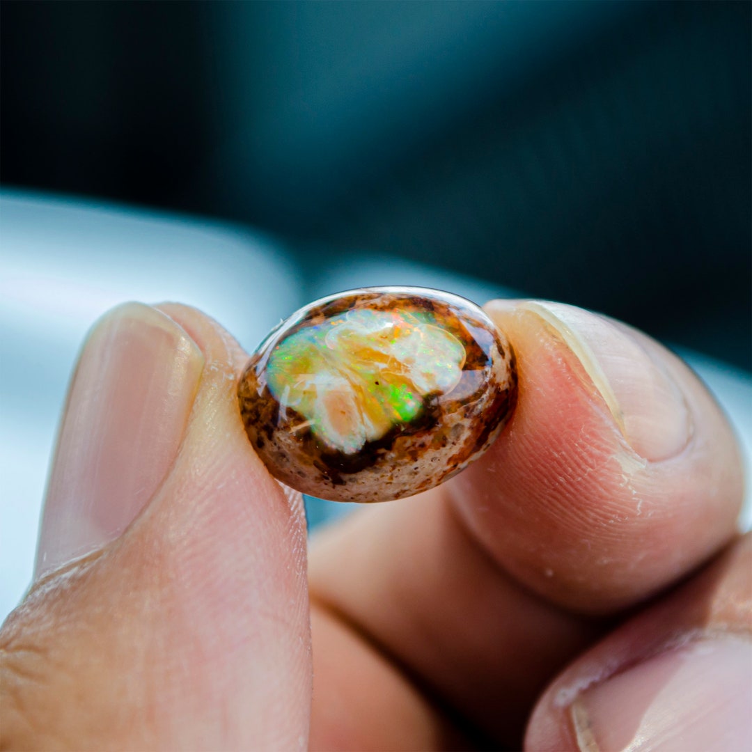 Fire Opal for Designs, Cantera Opal Cabochon, Landscape Opal, Fire Opal ...