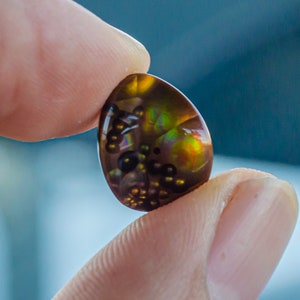 Fire Agate Stone| Real Fire Agate | Healing & Protective Stone for ...