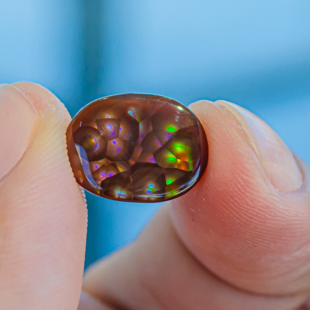 Exotic Fire Agate Stone, Purple Fire Agate, Metallic Color Fire Agate ...
