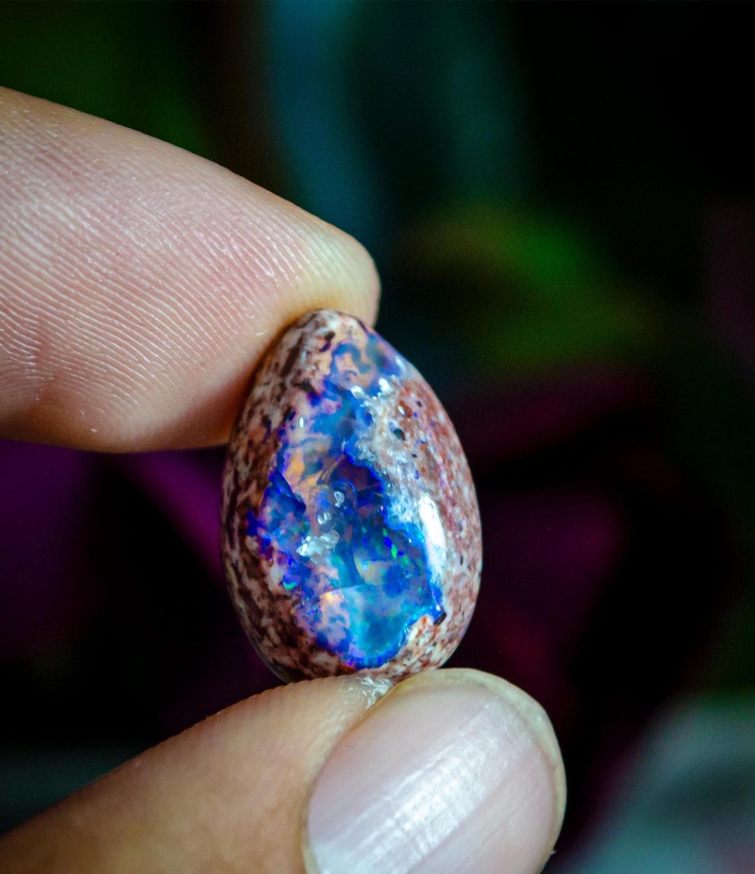 Mexican Matrix Opal Cabochon – Unique Patterns for Custom Rings ...