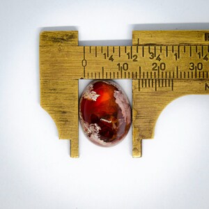 Fiery Red Mexican Fire Opal Stunning Landscape Matrix Opal for Artisan ...