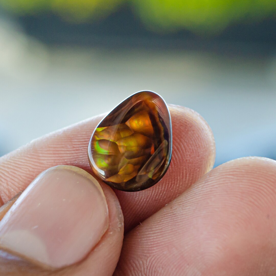 Genuine Fire Agate, Fire Agate Protective Stone, Fire Agate Cabochon ...