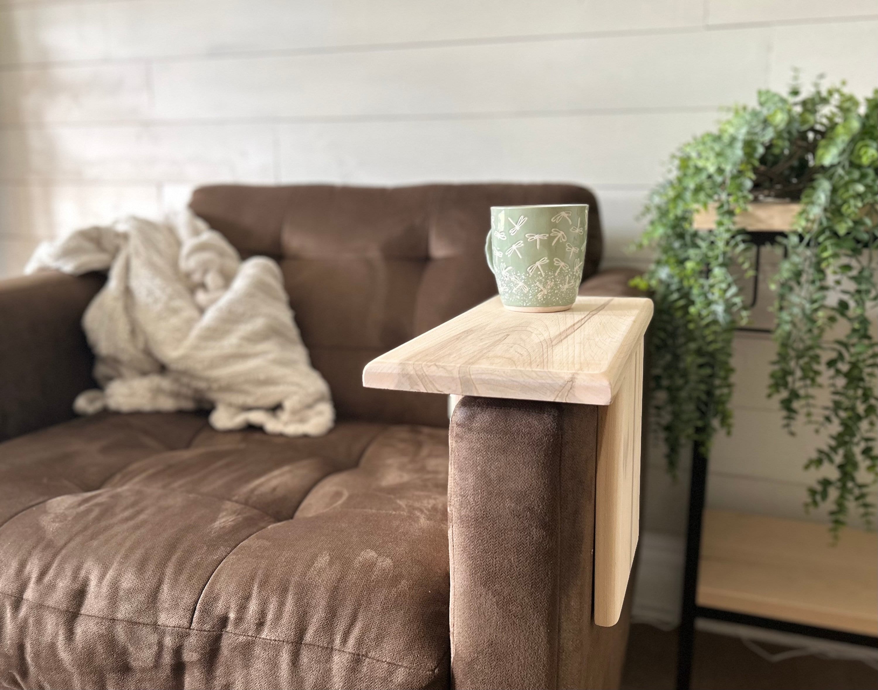 Adjustable Chair Arm Table Maple - Etsy