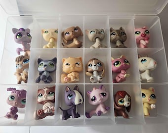 LPS Littlest Pet Shop Authentic Sitting Shorthair Cat 1005 / Vintage ...