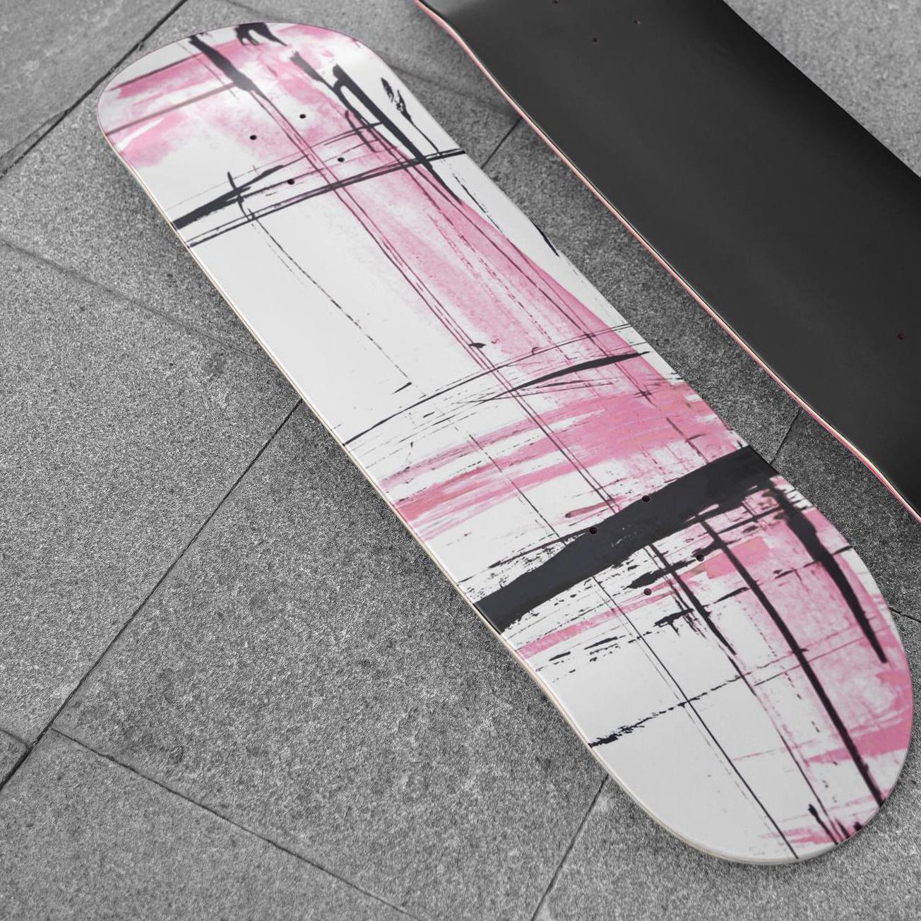 Skate Deck Street Art Hand Painted Abstract Skateboard Design, Urban ...