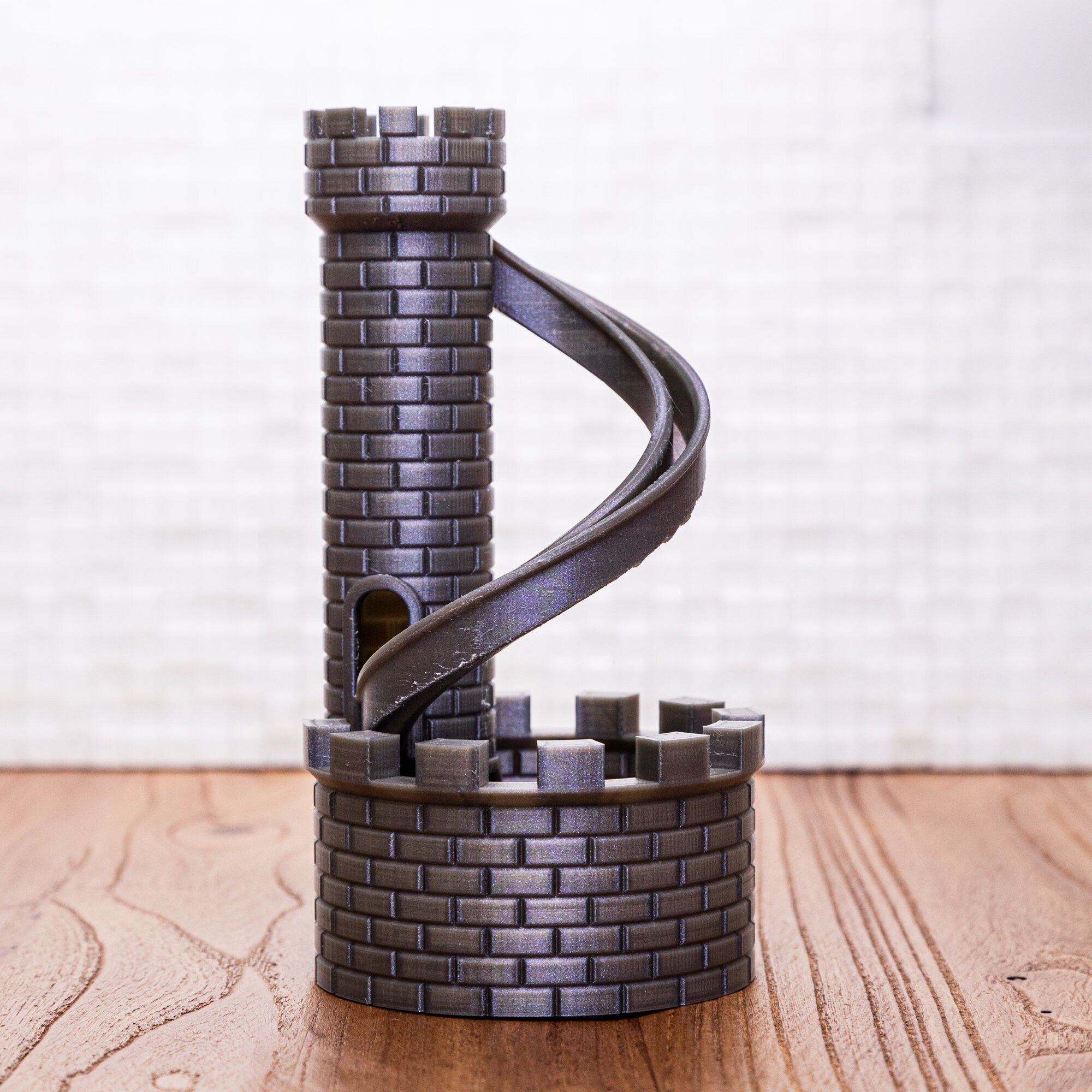 Castle Coin Slide Tower 3D Print Desktop Model - Etsy