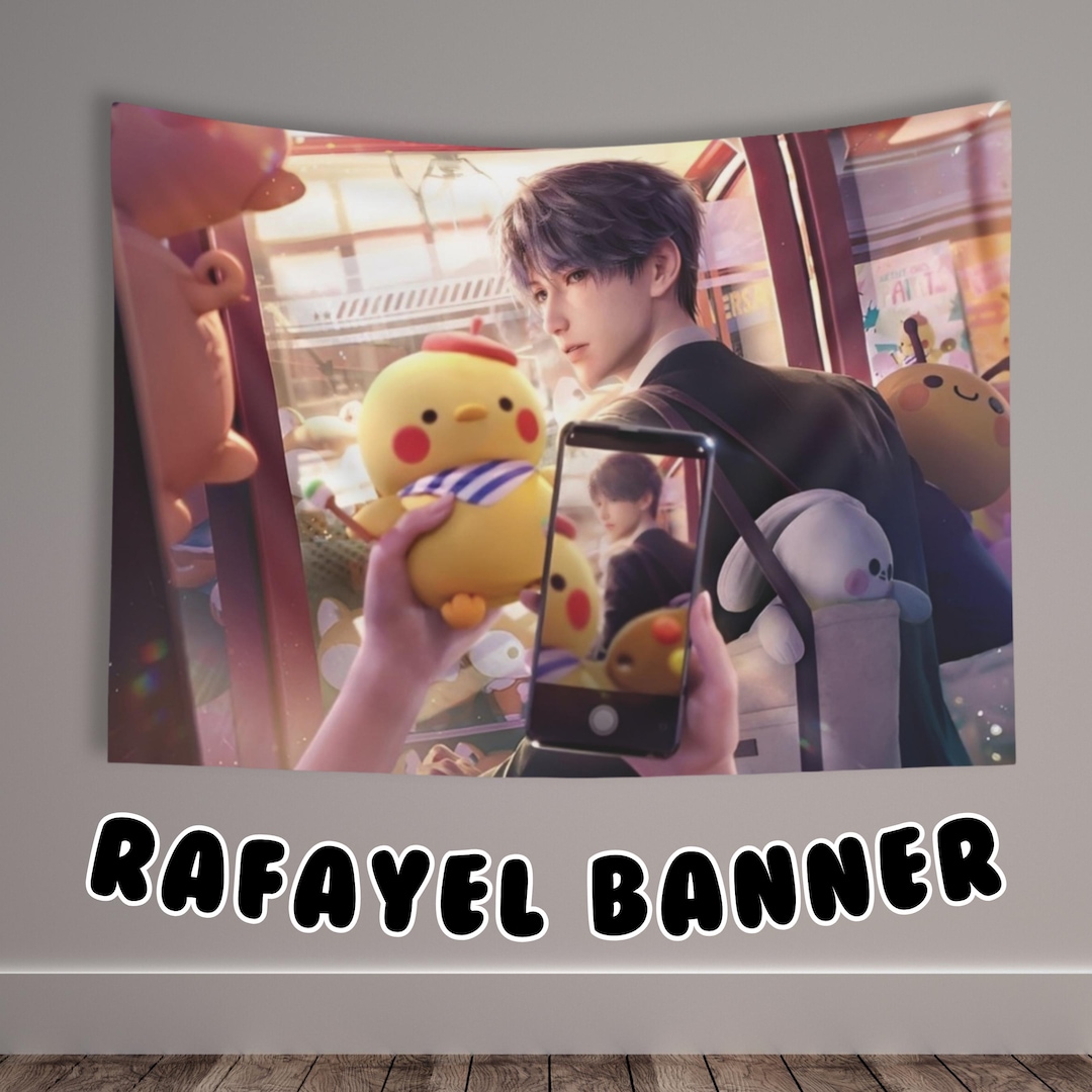 Rafayel Love and Deepspace Banner, Sylus, Zayne, Xavier, Love and ...