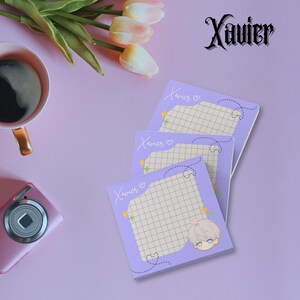 Sylus Love and Deepspace Post-it Sticky Notes, Cute Sylus Memo Notepad ...