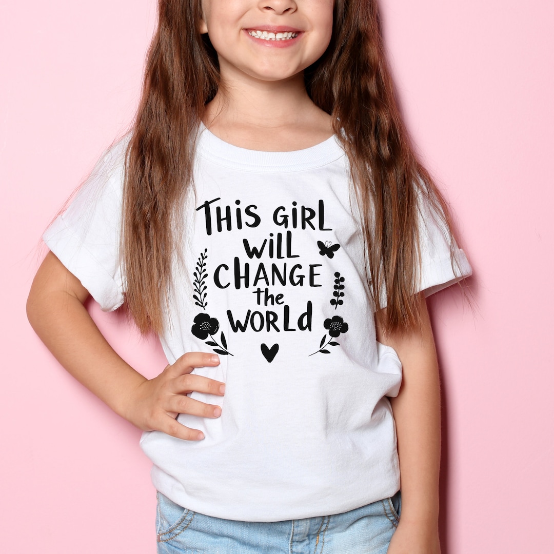 Girl Will Change the World SVG: Women Empowerment, Leader Clipart ...