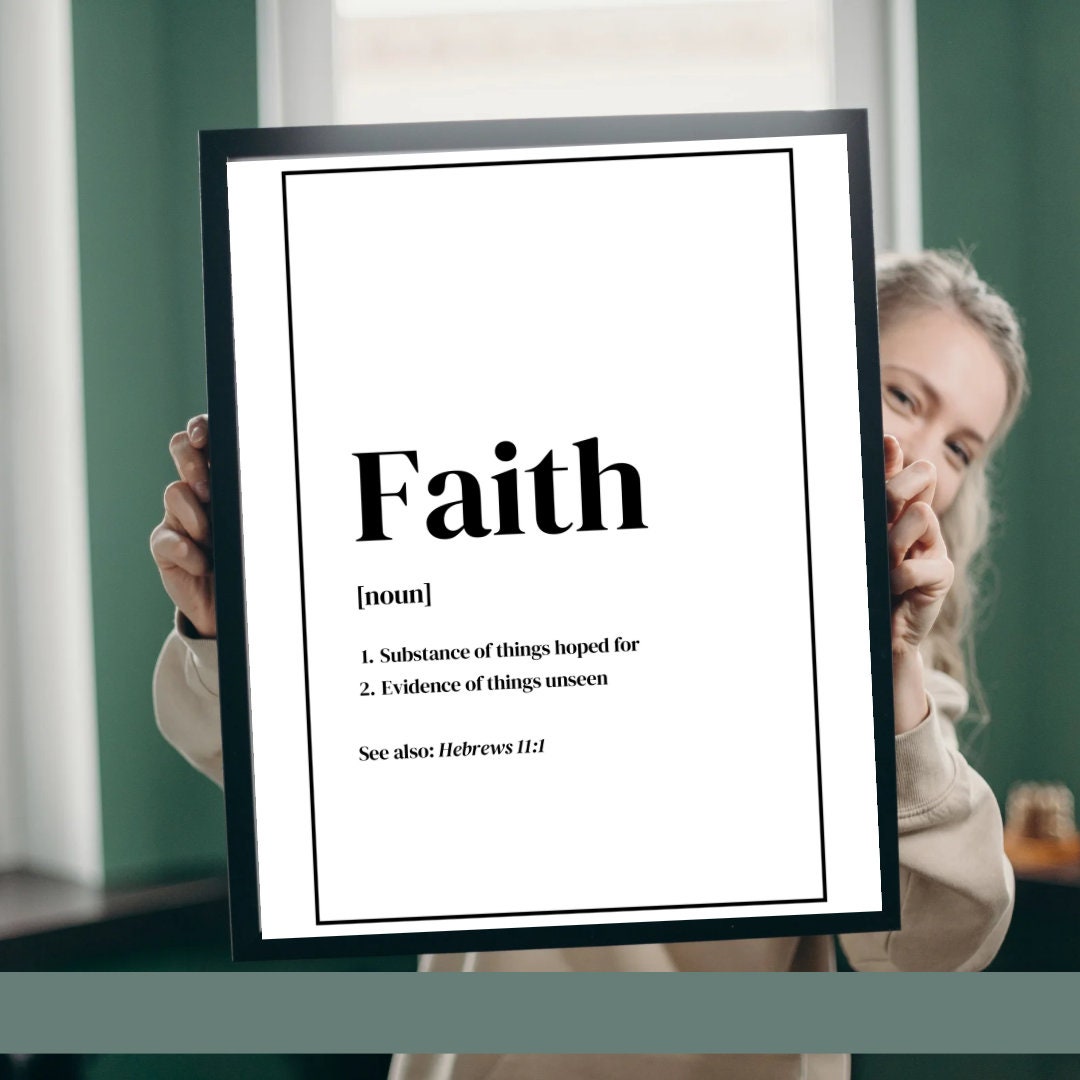 Bible Verse Definition Wall Art Gallery Set of 3 Printable - Etsy