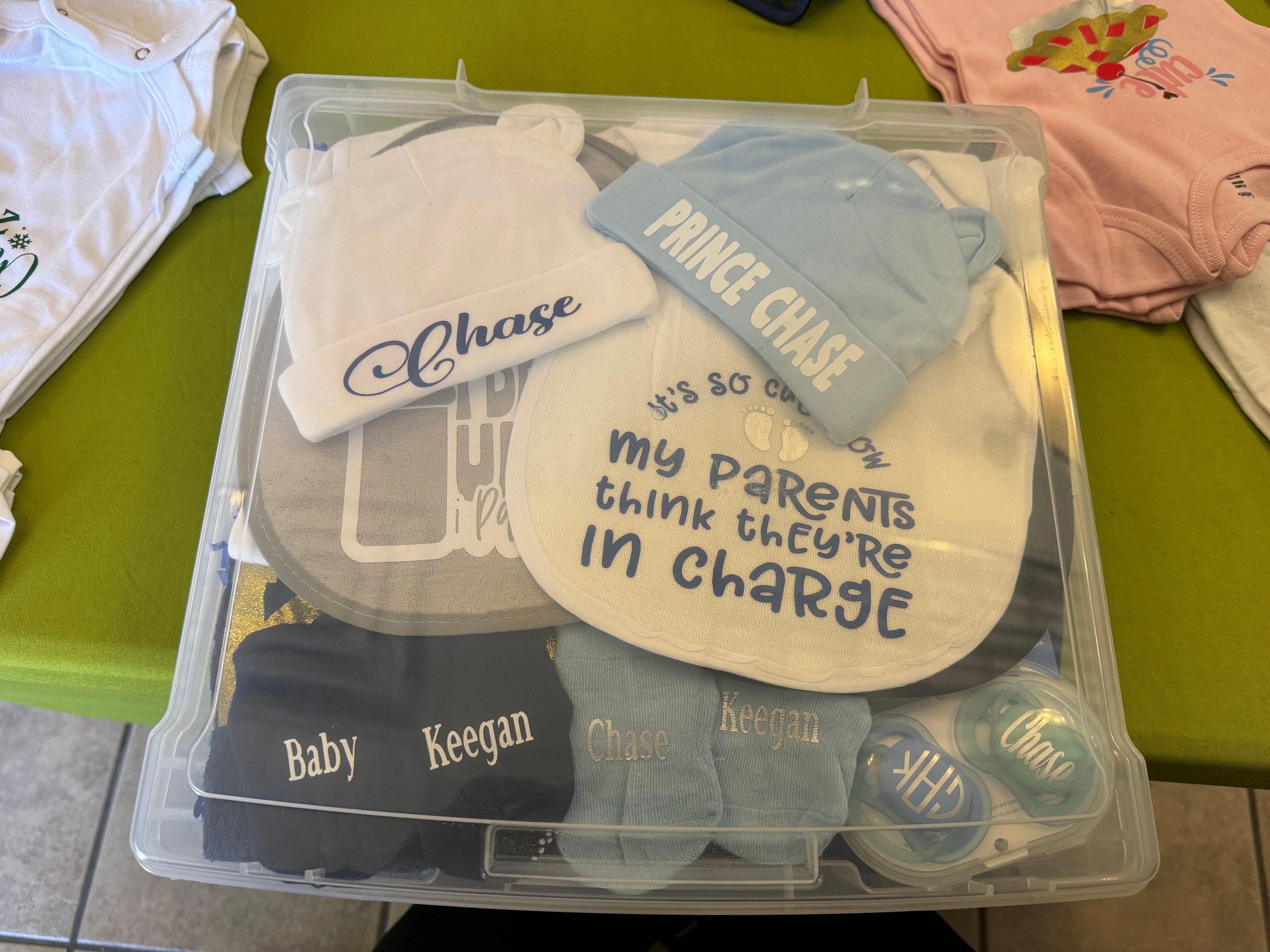 Customized Baby Box - Etsy