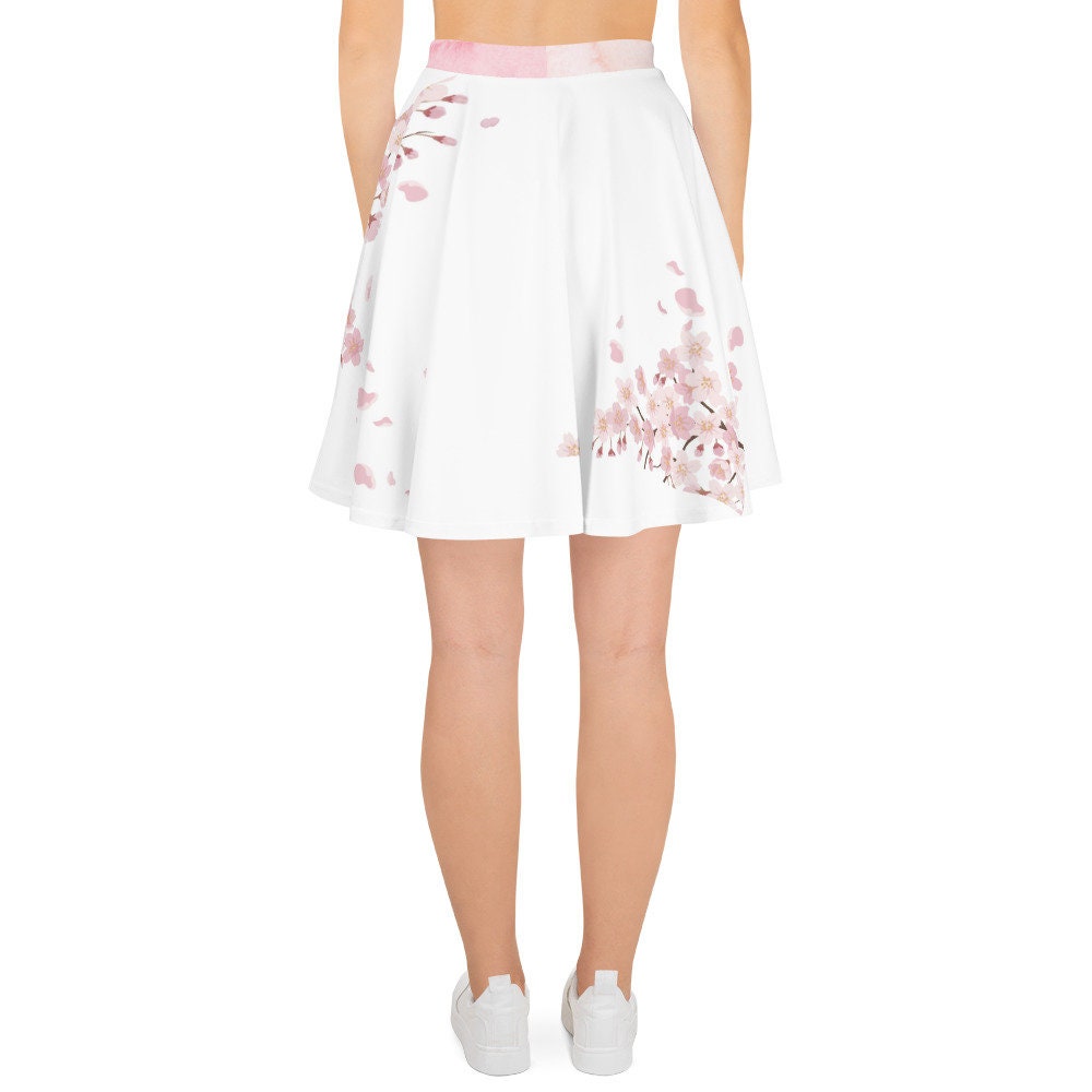 Japanese Cherry Blossom Skirt - Etsy