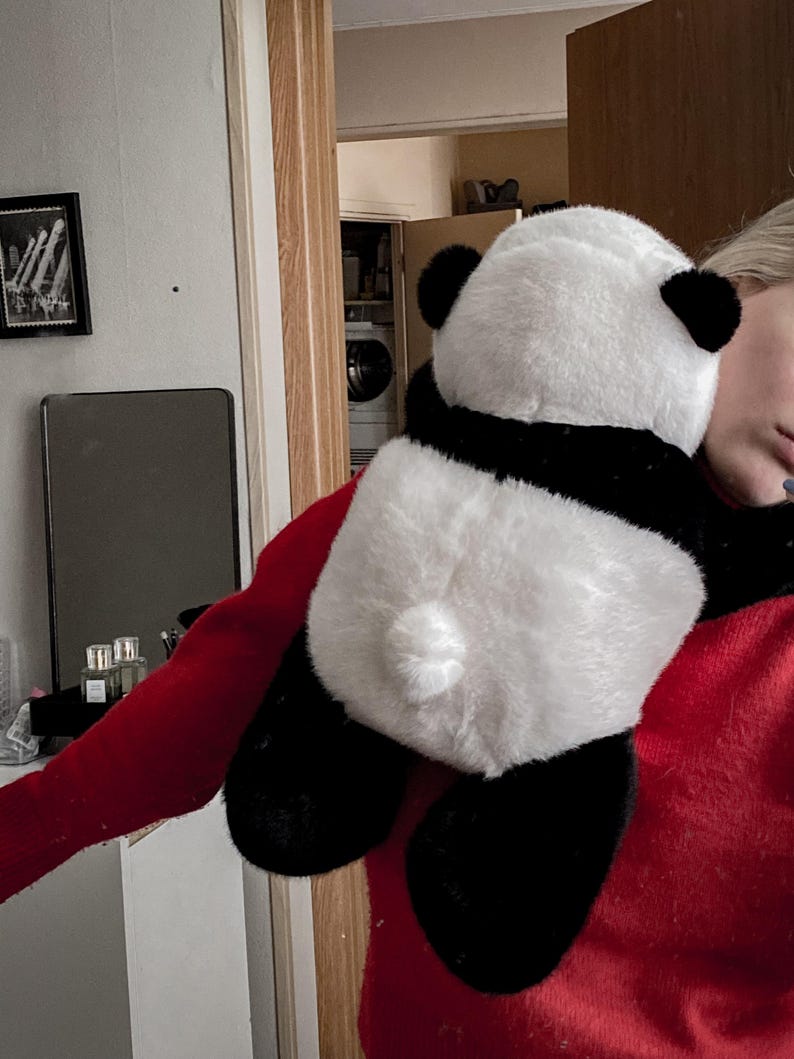 Weighted Panda Plush With Long Hug Arms – 65cm Soft Stuffed Animal ...