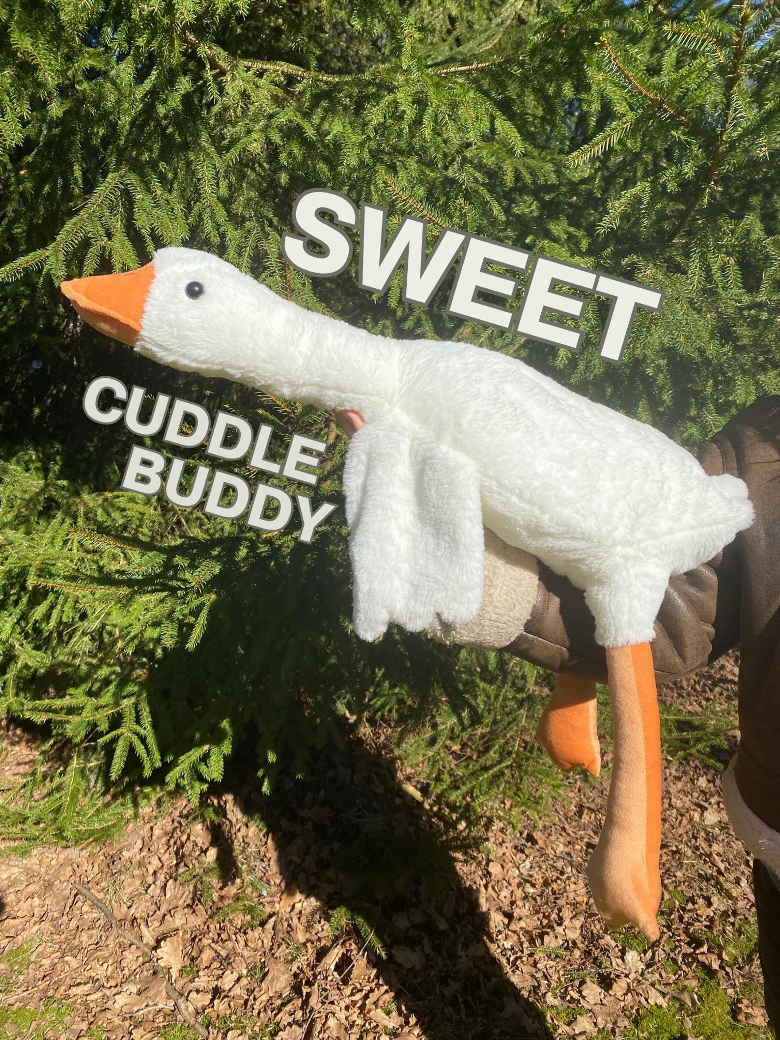 Goose Body Giant Plushie – Soft Duck Cuddle Toy for Bed Couch Gifts - Etsy
