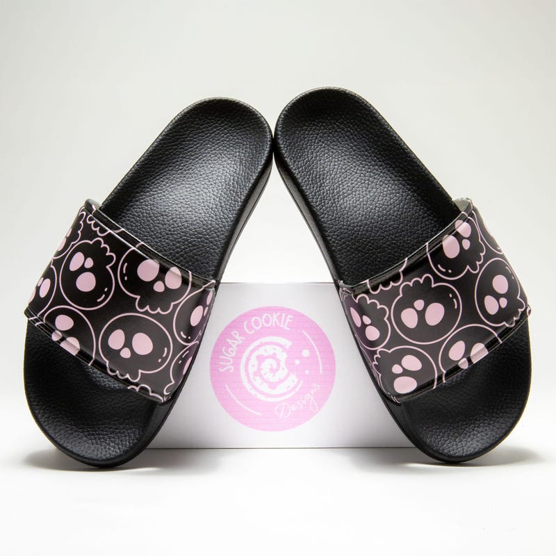 Halloween Slide Sandals - Etsy