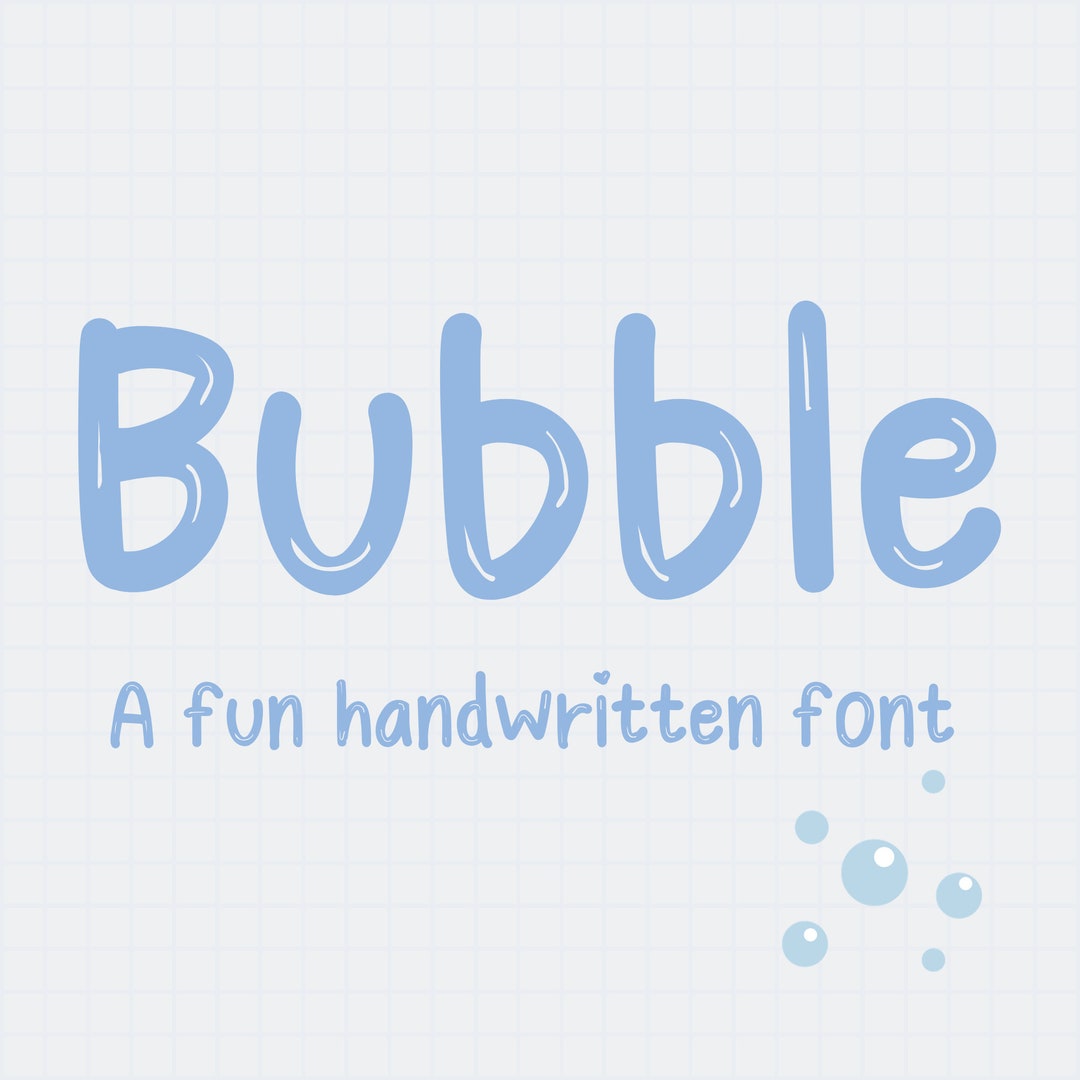 Digital Planner Font, Handwritten Script Font, Font for Notes, Font ...