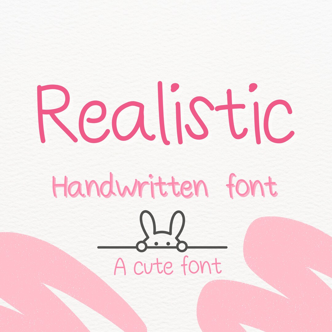Digital Planner Font, Handwritten Script Font, Font for Study, Font ...