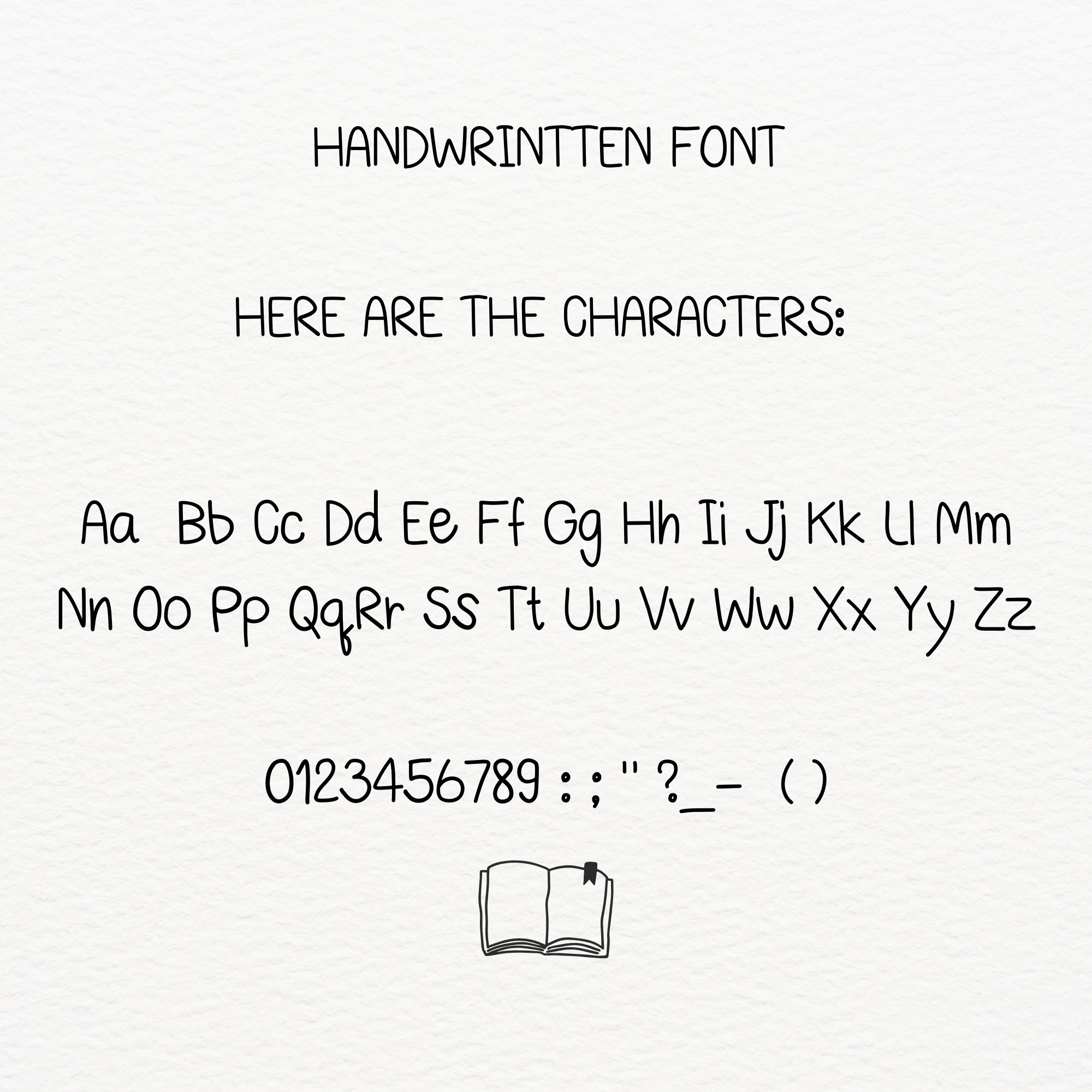 Fonts Notesplanner, Digital Planner Font, Handwritten Script Font, Font ...