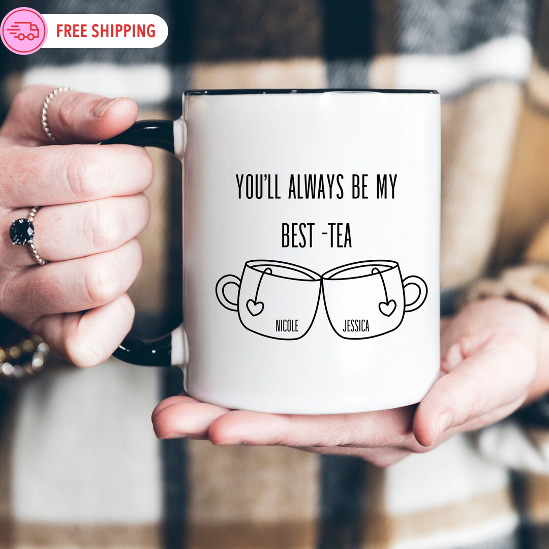 Best Friend Gift, Best Friend Cup Custom Bestie Mug, Personalized Best ...