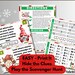 Christmas Indoor Scavenger Hunt Gnome Hide and Seek, Kids Theme Party ...