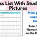 Teacher Planner Editable Lesson Plan Book in Sheets Perpetual Calendar ...