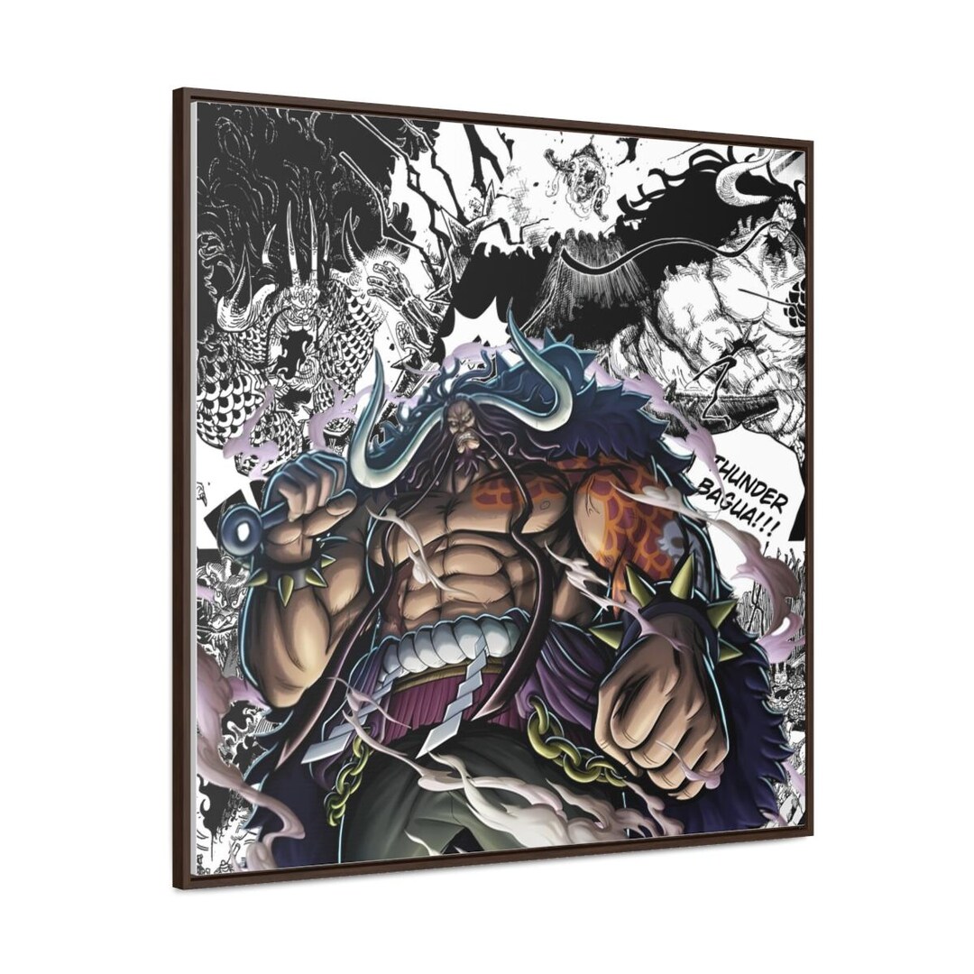Kaido One Piece Wall Art, Exhibition Art, Home Decor Wall Art, High ...