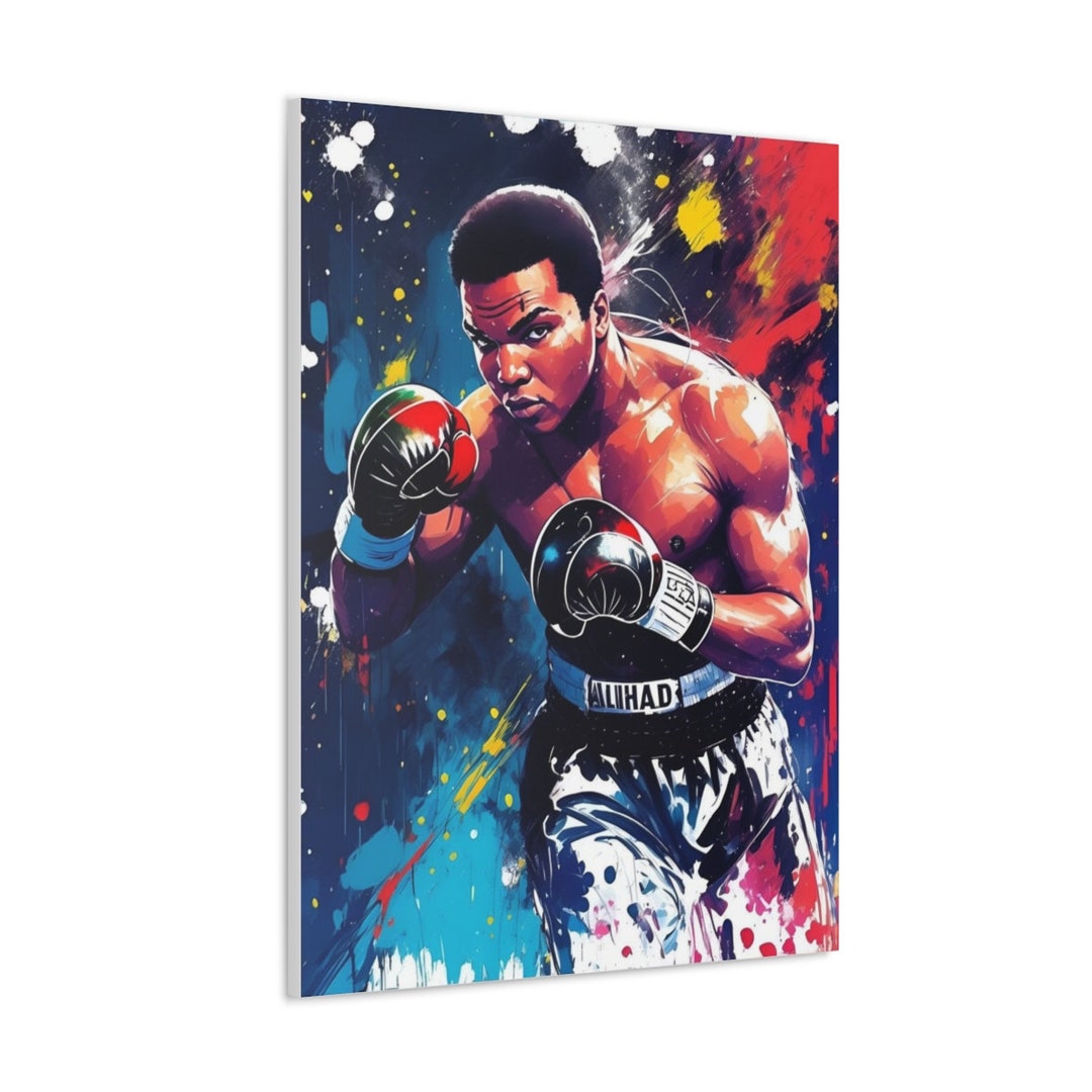 Muhammad Ali Wall Art, Exhibition Art, Boxing Wall Art, High Quality ...