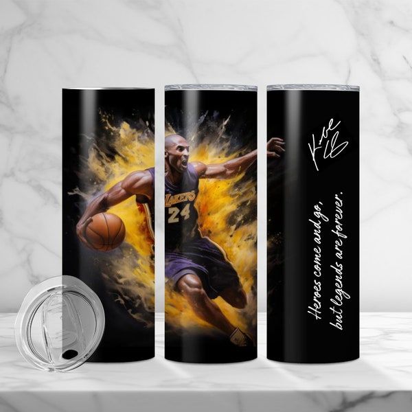 Kobe Bryant Tumbler - Etsy