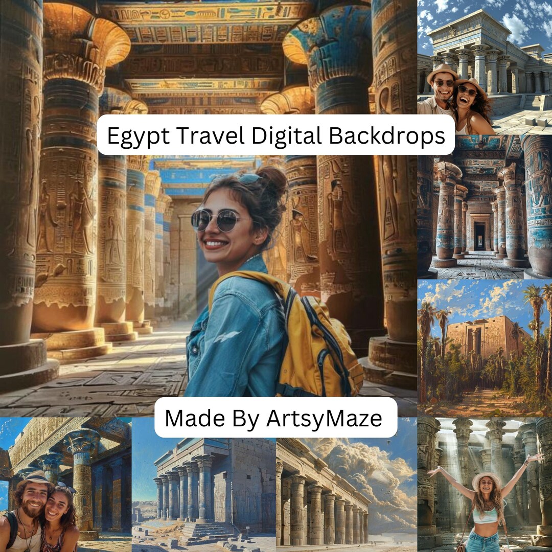 Egypt Travel Digital Backdrops, Studio Backdrops, Art Textures ...